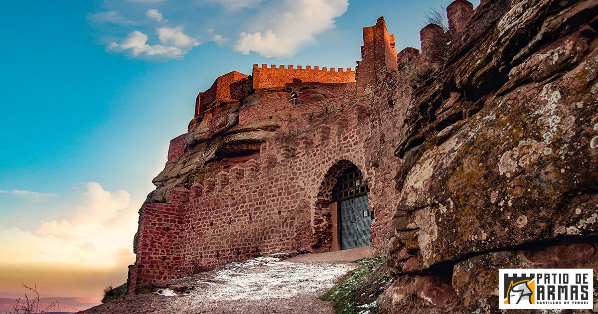Castillo de Peracense - Castillos de Teruel - Patio de Armas
